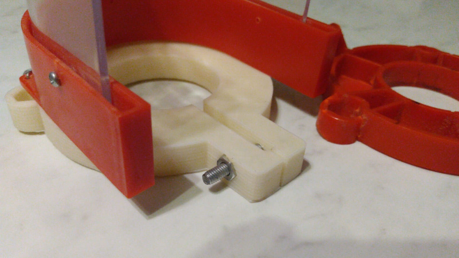 STL file PRACTYL DP13A Vertical Drill Protective Screen Holder 🔧 ・Model ...