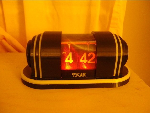 Free STL file Art Deco Flip Clock (Bioshock) 🎨・3D printer design to ...