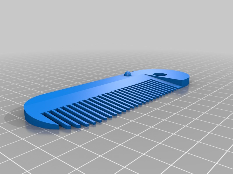 🎭 Beard Comb - Remix・Free 3D File for ・Cults