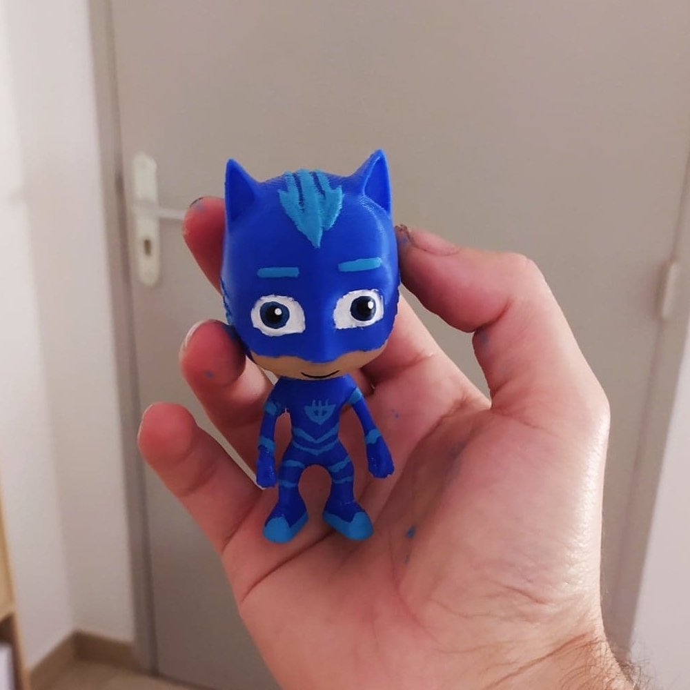 STL file PJ MASKS, CATBOY, POP PYJAMASK 🎨 ・3D printable model to ...
