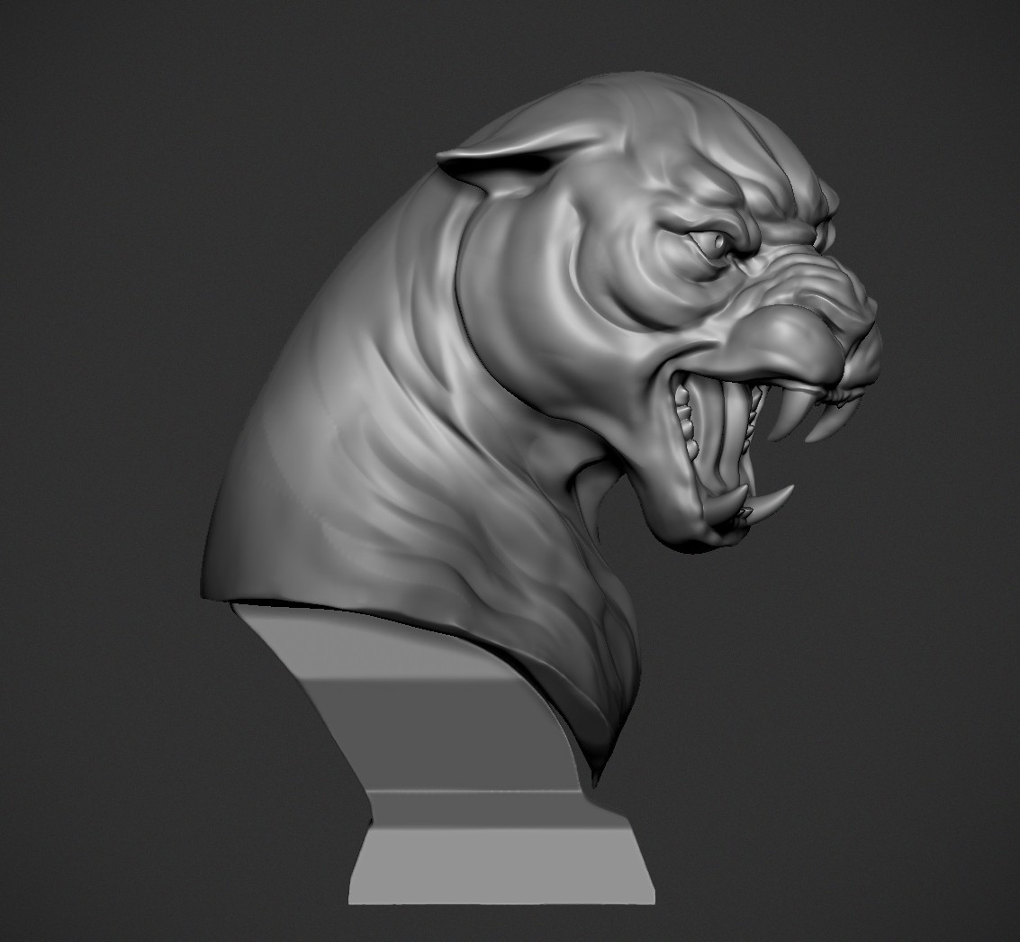 🐱 Panther・ STL File for ・Cults