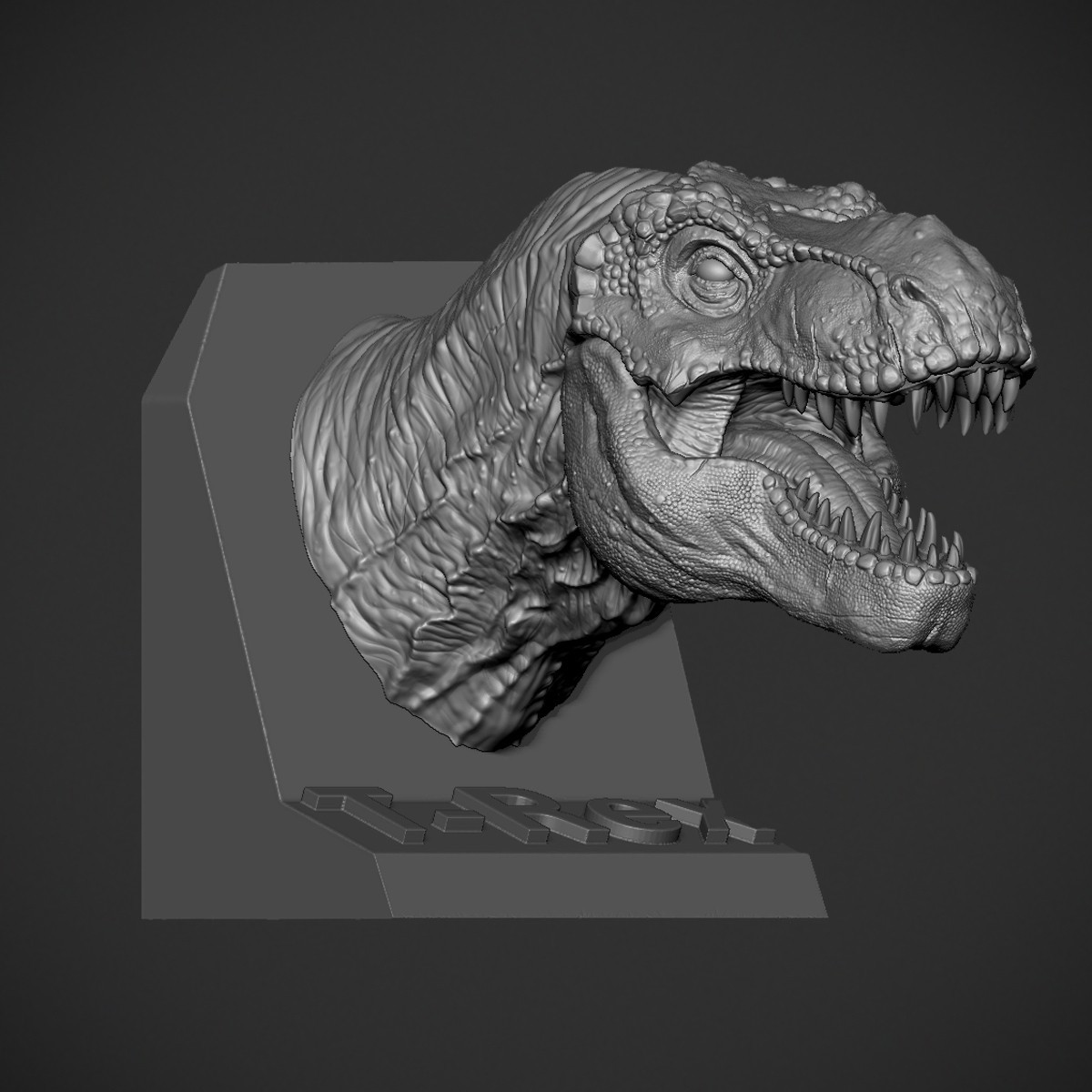 STL file T-rex Tyrannosaurus 🦖 (OBJ)・3D printing design to download・Cults