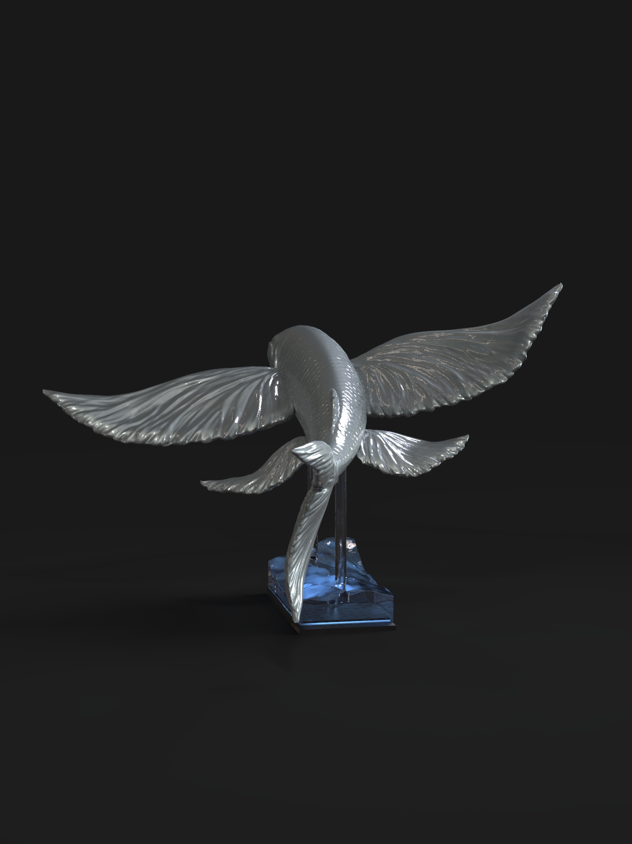 STL file Flying fish 🐠 (OBJ)・Model to download and 3D print・Cults