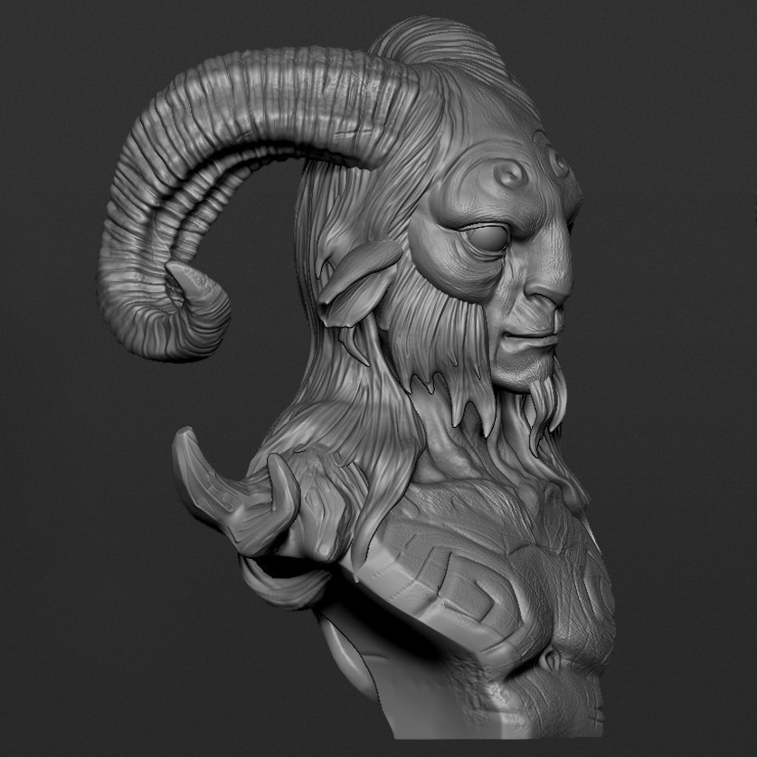 STL file Fauno (Pan's Labyrinth) 📯 (OBJ)・Model to download and 3D print ...