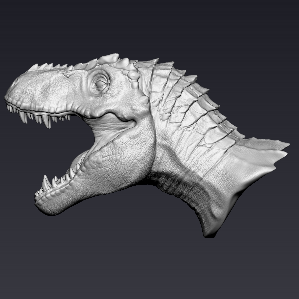 🎨 V-rex Head・ STL File for ・Cults