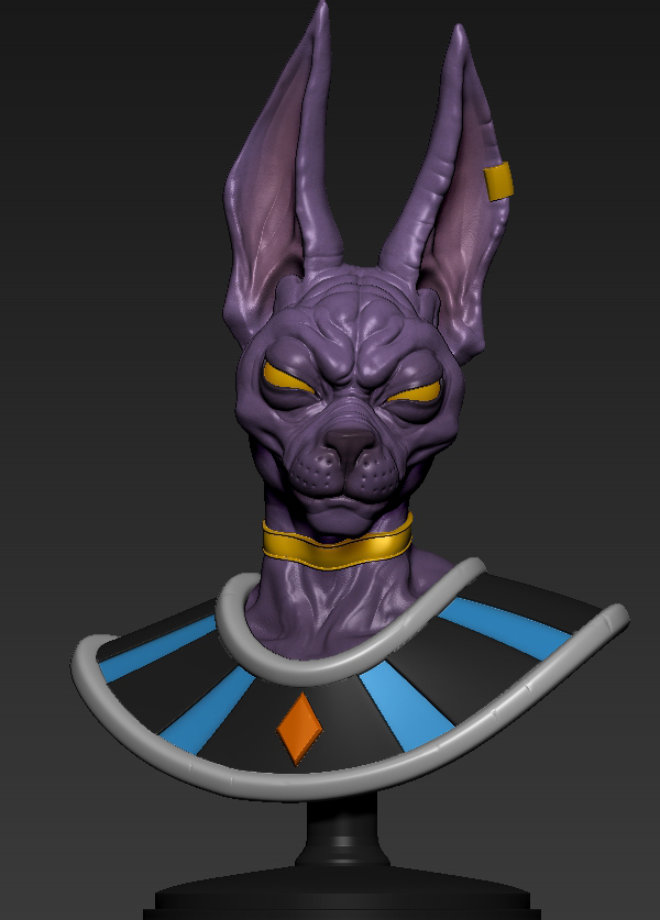 STL file Beerus 🐱 (OBJ)・3D printable model to download・Cults