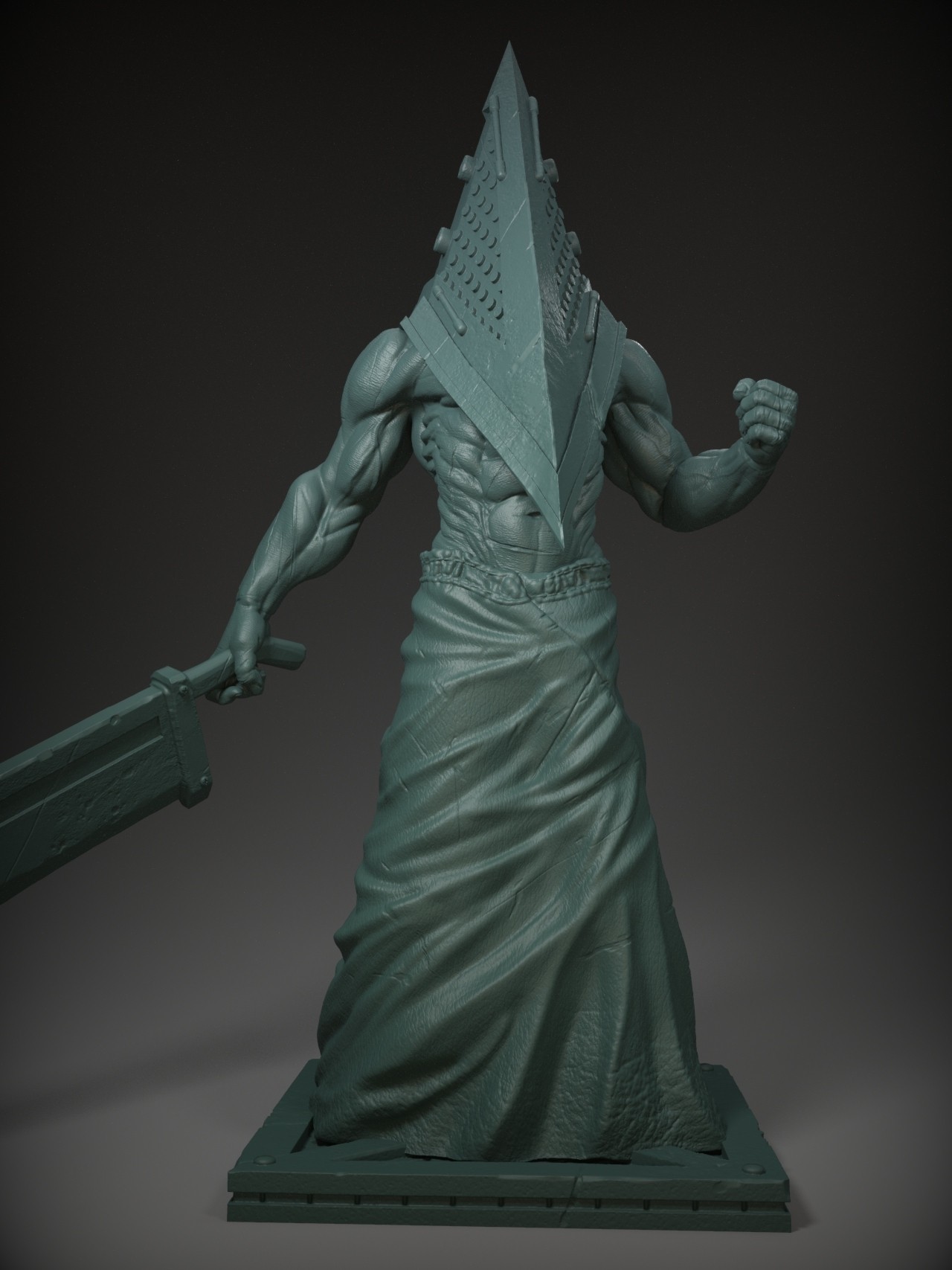 👹 Pyramid Head・ STL File for ・Cults