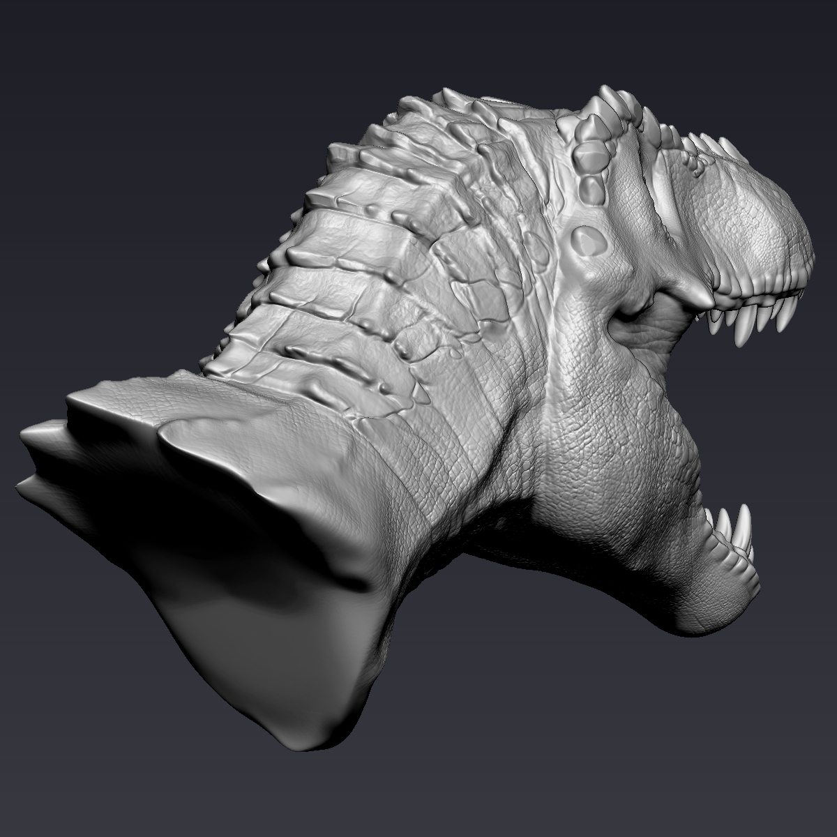 🎨 V-rex Head・ STL File for ・Cults