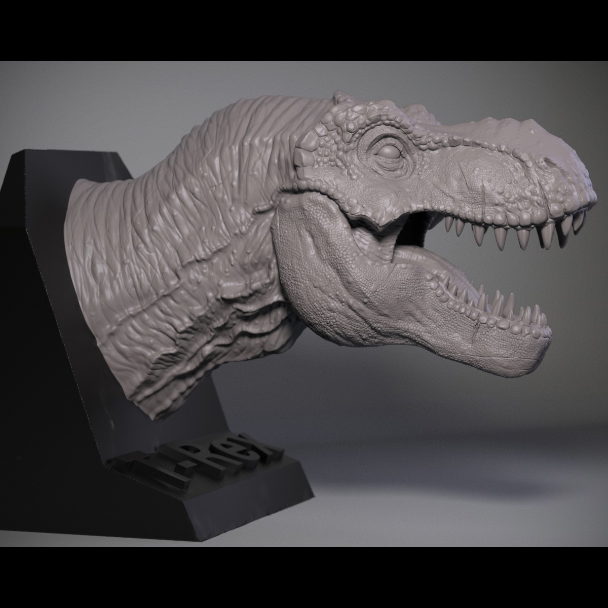 🦖 T-rex Tyrannosaurus・ STL File for ・Cults