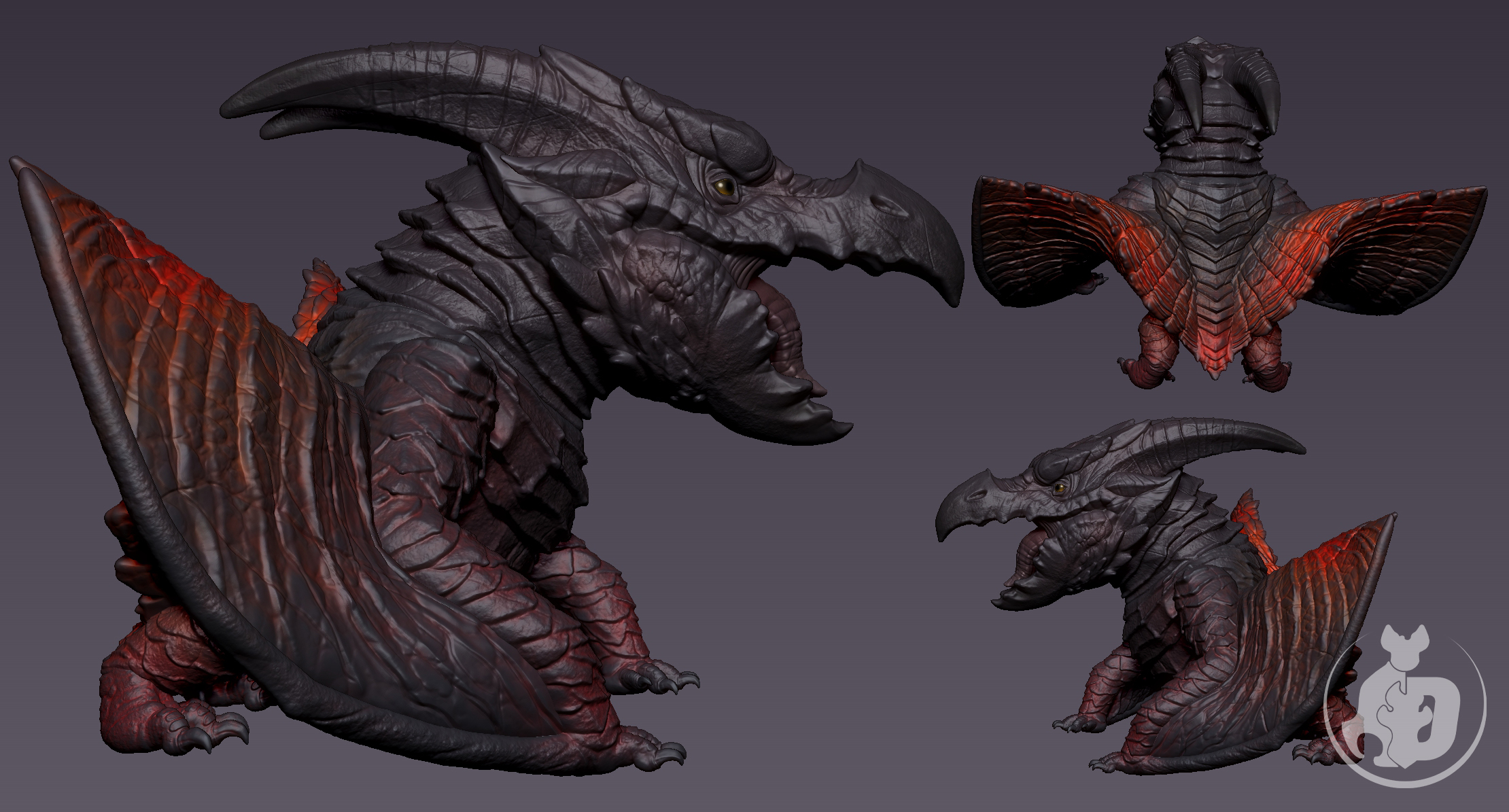 STL file Rodan Titan 👹・3D printing template to download・Cults