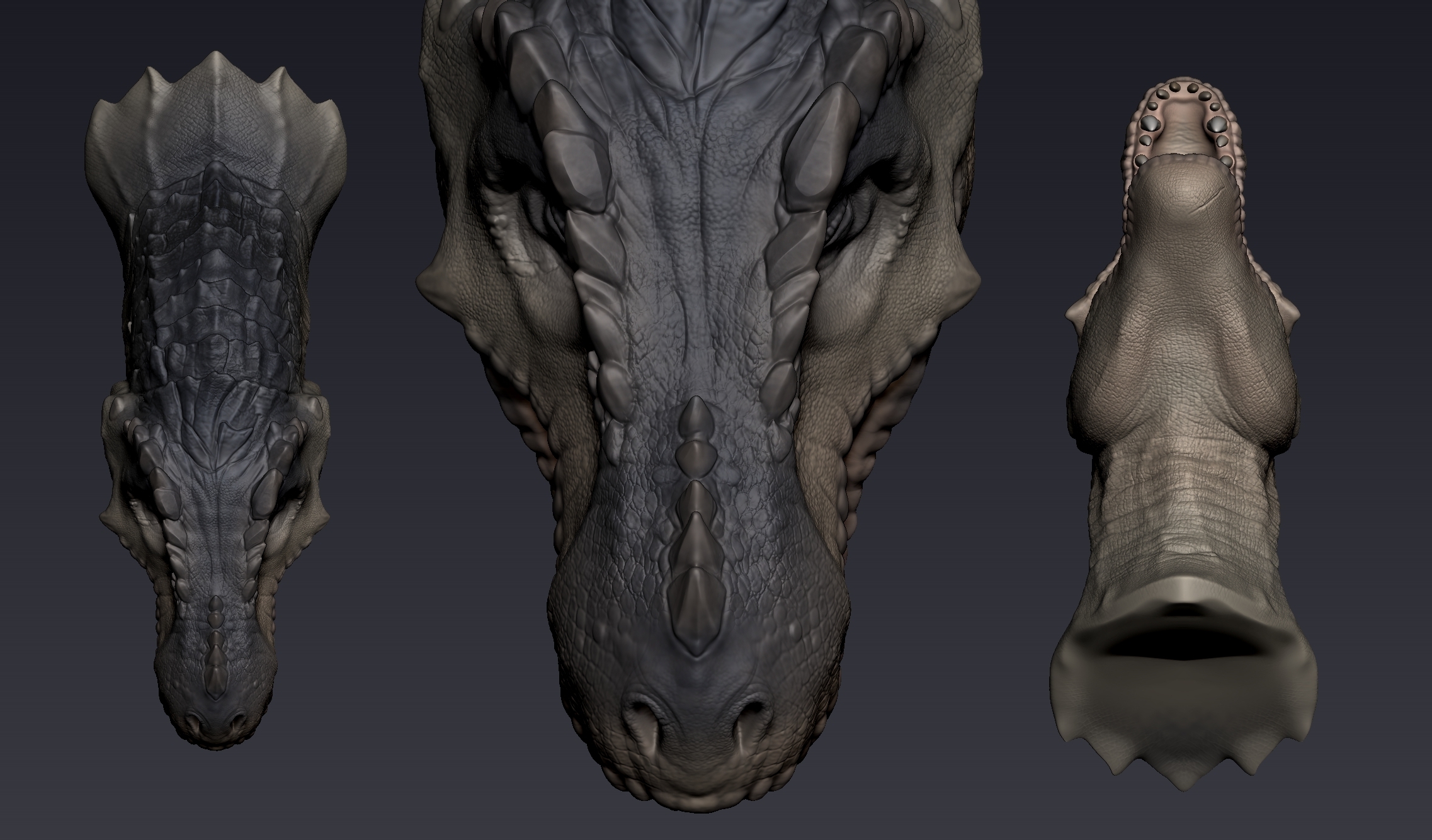 🎨 V-rex Head・ STL File for ・Cults