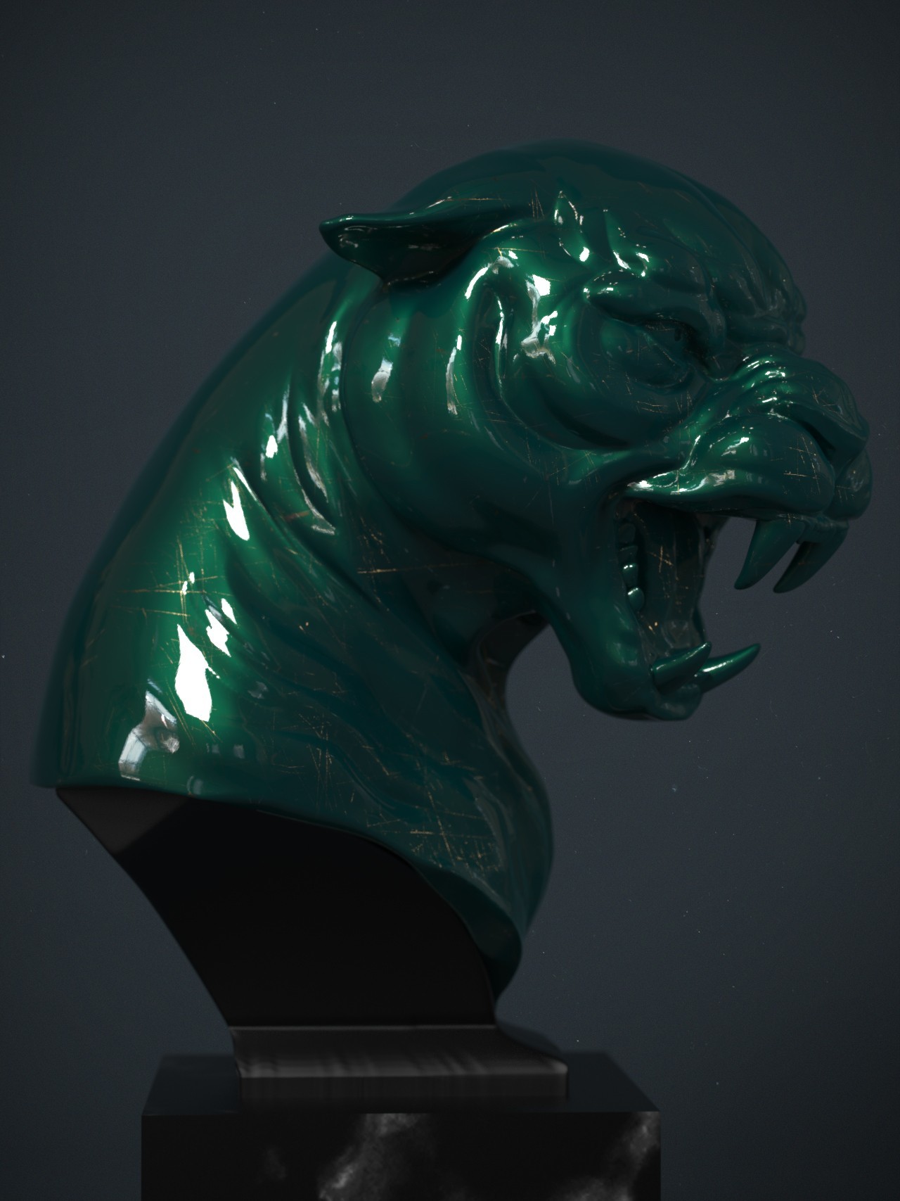 🐱 Panther・ STL File for ・Cults