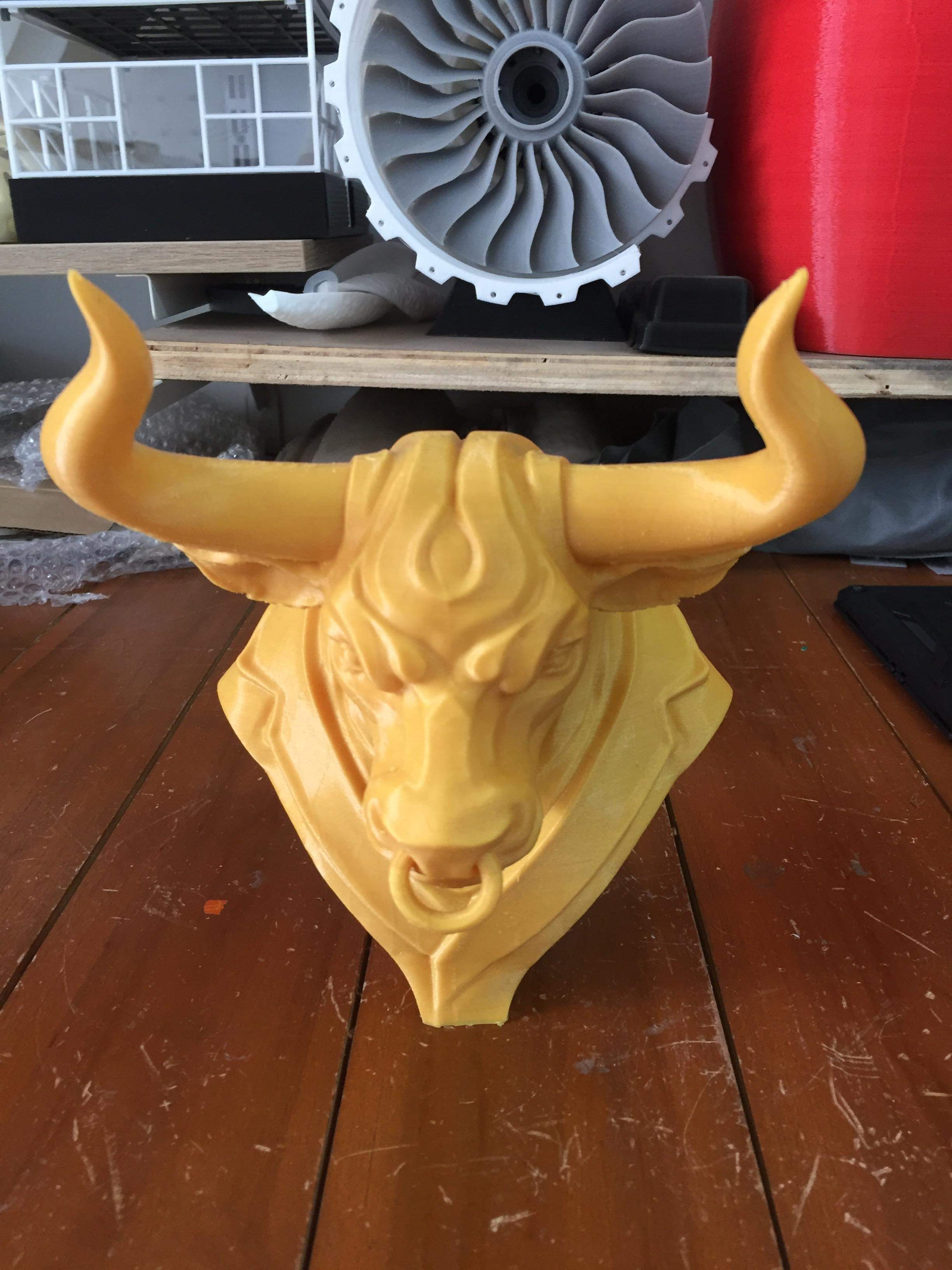 3D printing Toros Portrait・Cults