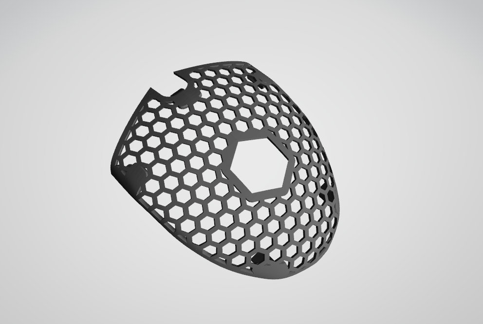 🔝 Logitech G305/304 Top Battery Honeycomb Cover with Charging Hole・Free ...