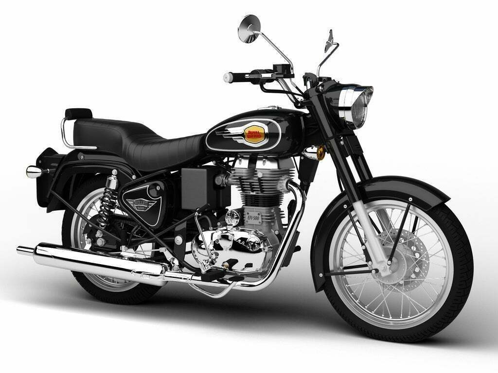 🏍️ Motorcycle Royal Enfield Bullet 500 2016(remixed)・Free STL File for ...