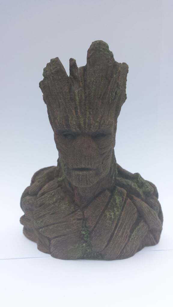 3D printing Groot Bust Sculpture・Cults