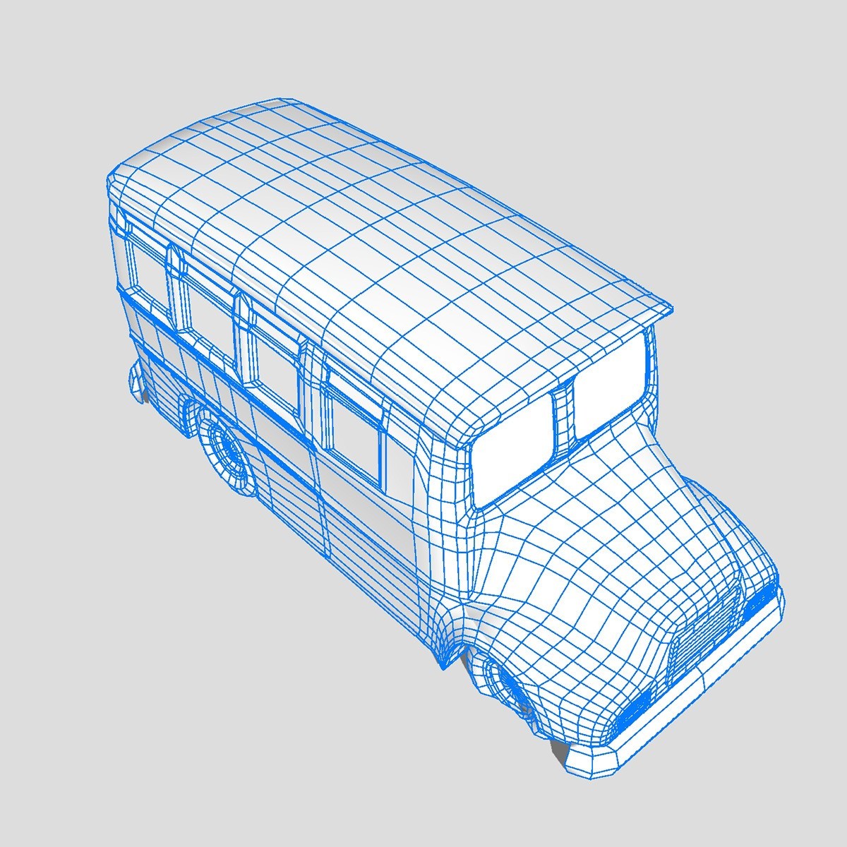 🏫 School Bus・ 3D File for ・Cults