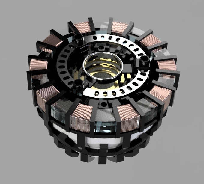👨 Iron Man Arc Reactor・ STL File for ・Cults