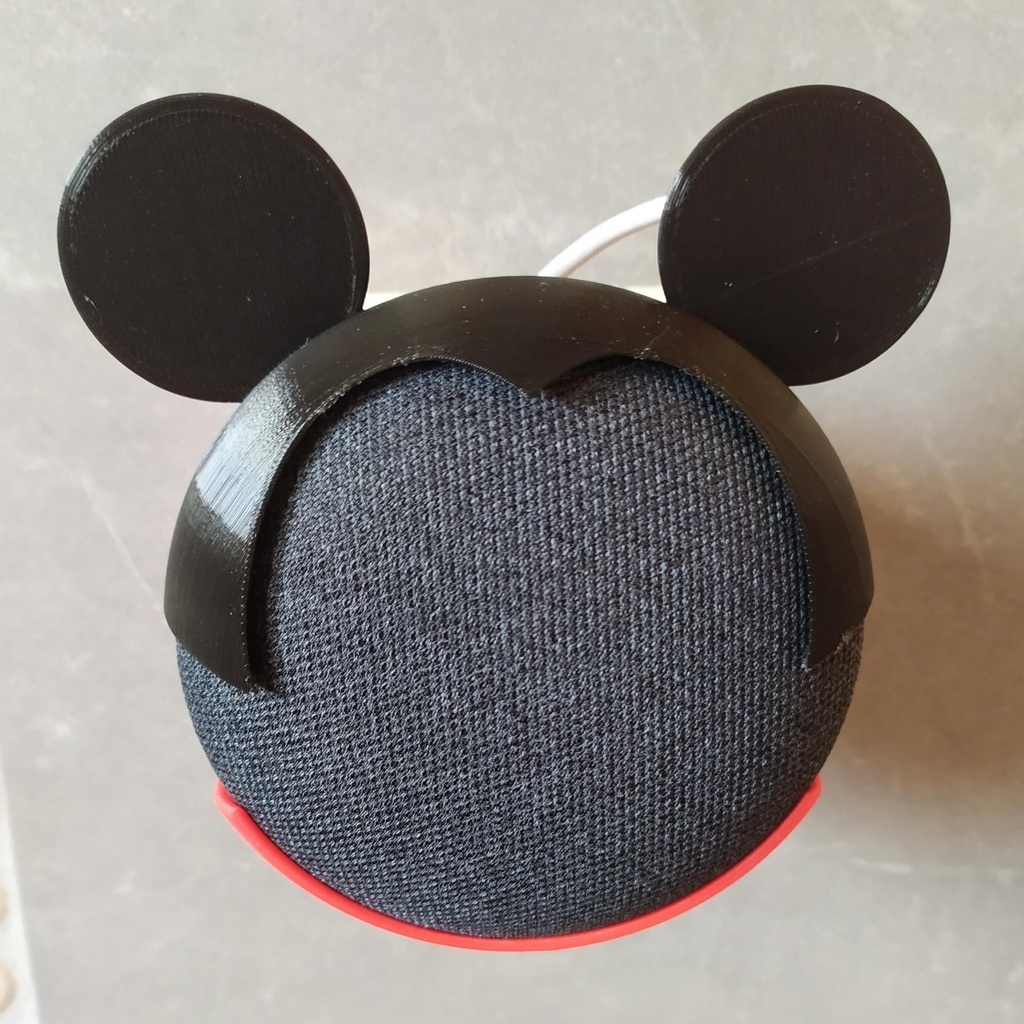 🐁 Mickey Mouse ears (Google Home Mini)・Free 3D File for ・Cults