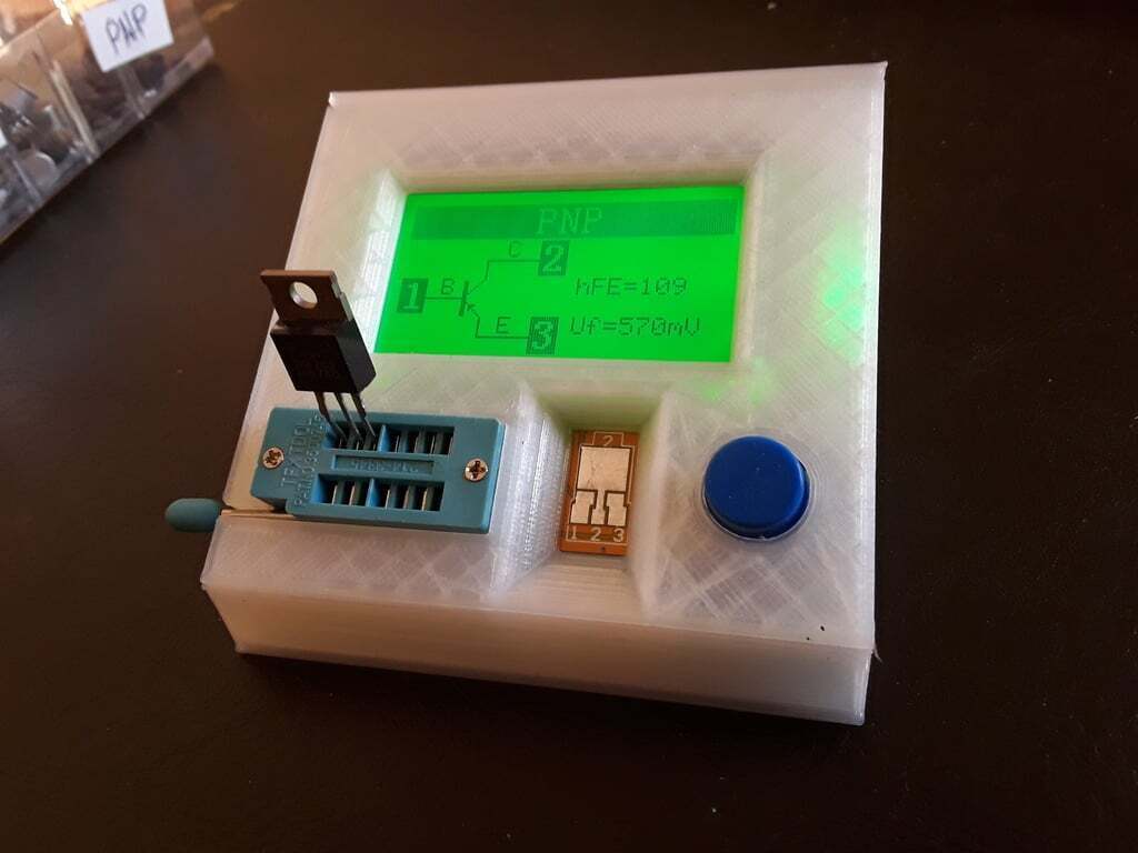 Impresión 3D Caso del medidor LCR-T4 ESR Reeditado・Cults