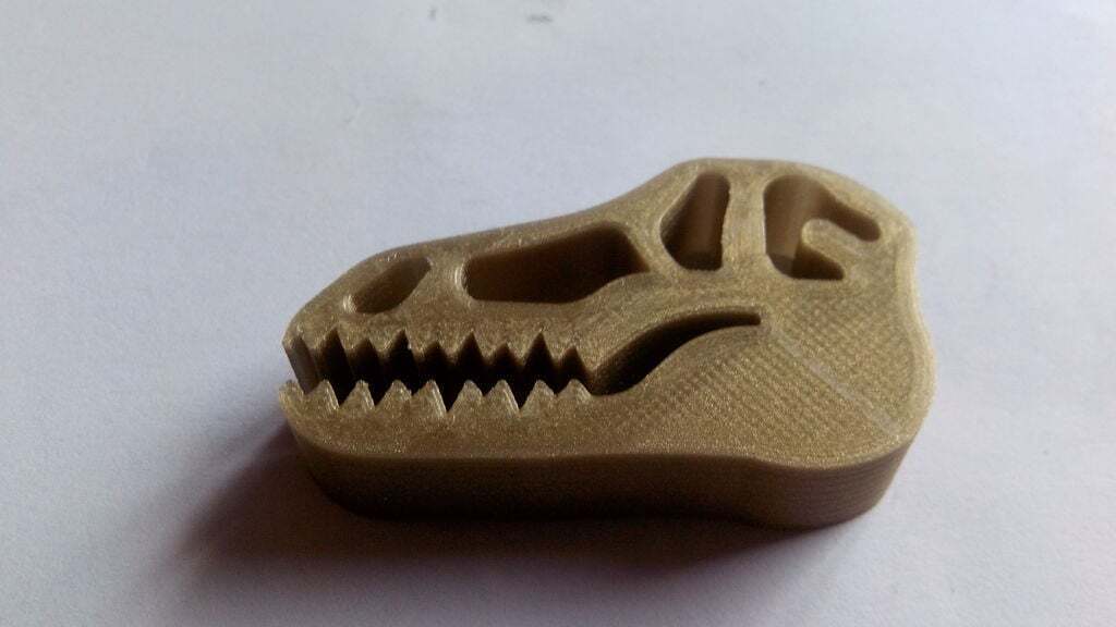 Imprimir en 3D Clip de chip de tiranosaurio・Cults