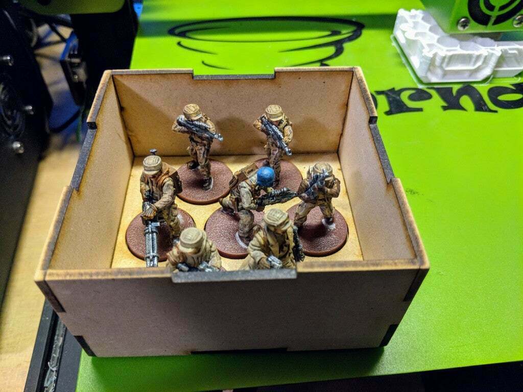 ⭐ Star Wars Legion Squad Box (laser cut)・Free STL File for 3D printing ...