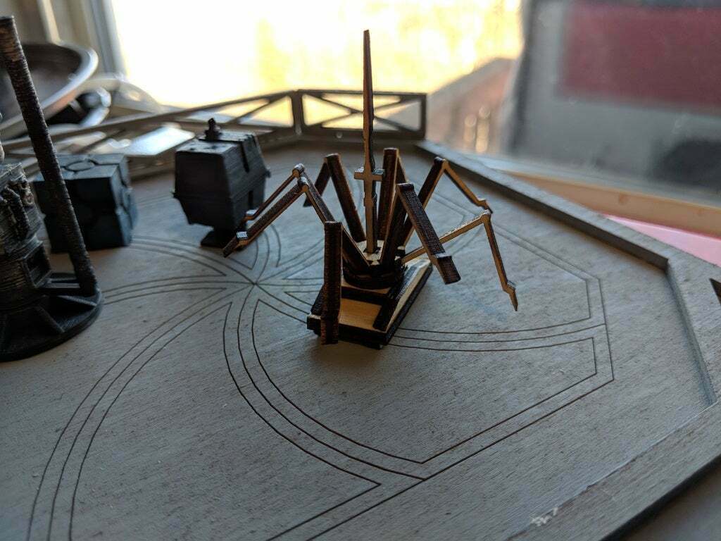 ⭐ Star Wars Legion scale Treadwell Droid・Free SVG File for 3D printing ...