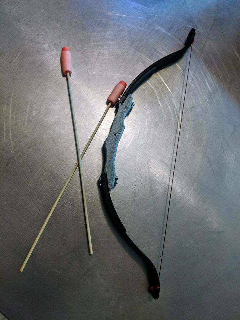 🏹 3D Printable Recurve Bow・Free STL File for ・Cults