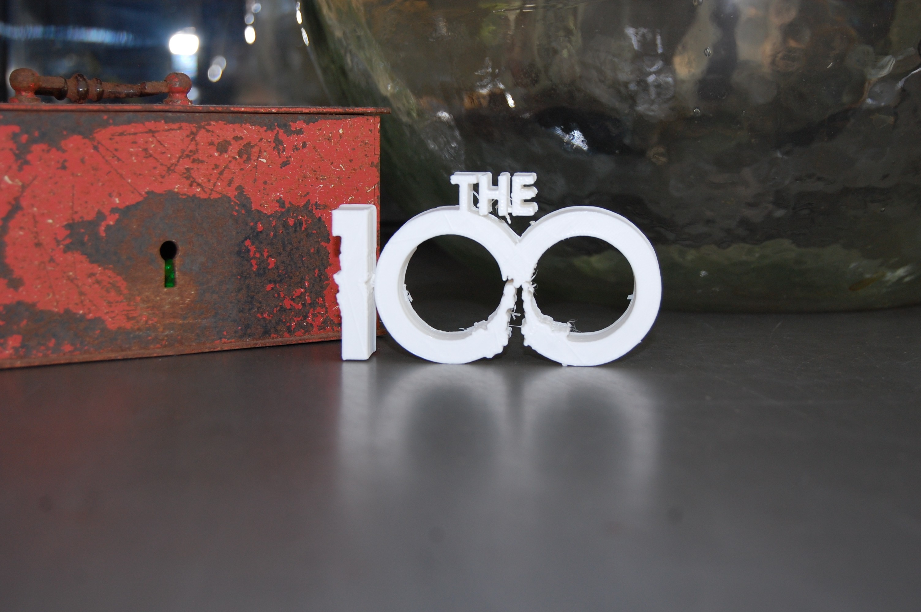 Fichier STL gratuit LOGO THE 100 💯・Plan pour impression 3D à ...