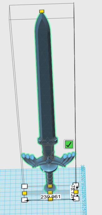 Free 3D file REMIX - Fully assembled master sword (nearly 1100mm tall ...