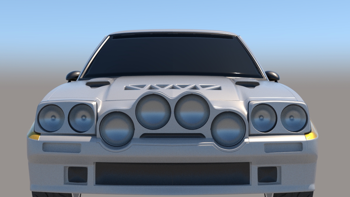 STL file Opel Manta 400 1984 1/10 👽・3D print model to download・Cults