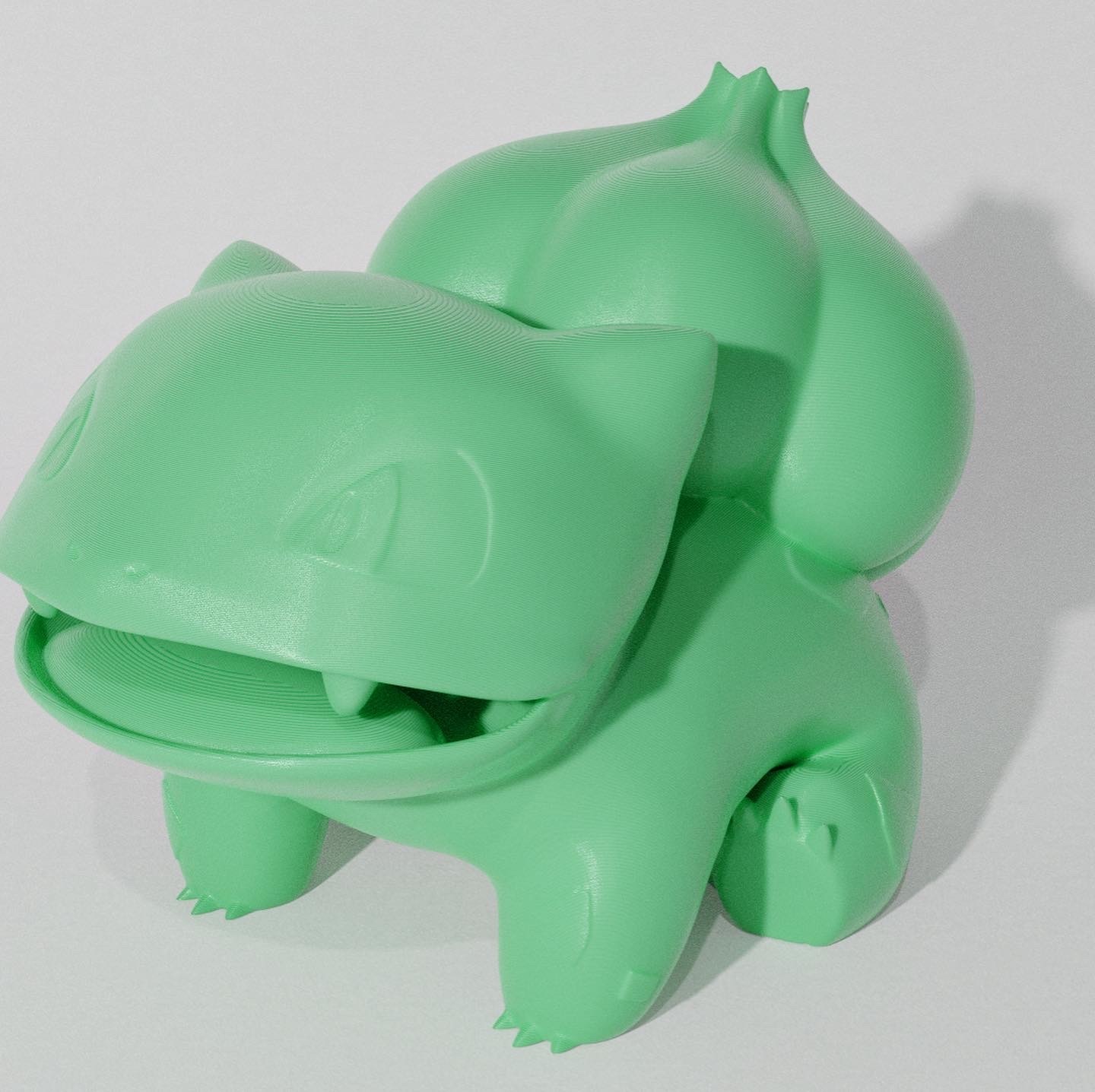 STL file BULBASAUR 3 PACK (PART OF THE BULBASAUR-EVO-PACK, READ ...