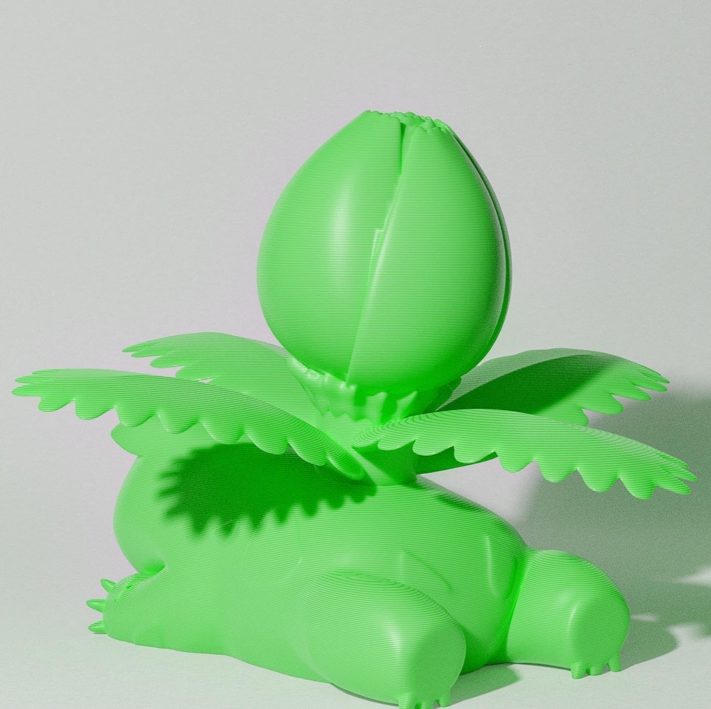 STL file IVYSAUR 3 PACK (PART OF THE BULBASAUR-EVO-PACK, READ ...