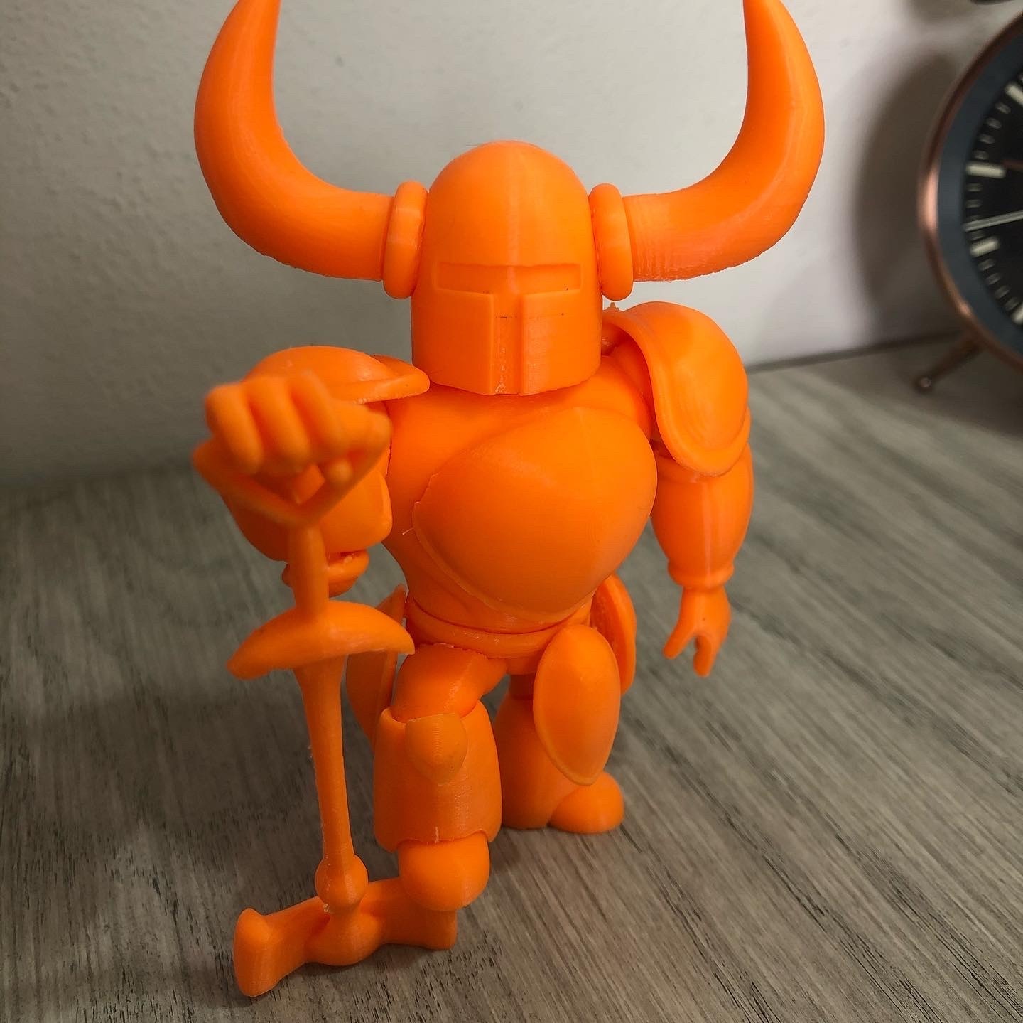 3D printing Shovel Knight • made with Ender 3・Cults