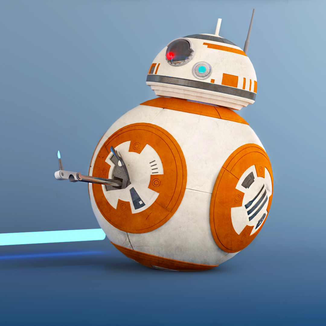 Archivo STL gratis Star Wars BB-8 ⭐ ・Modelo de impresión 3D para ...