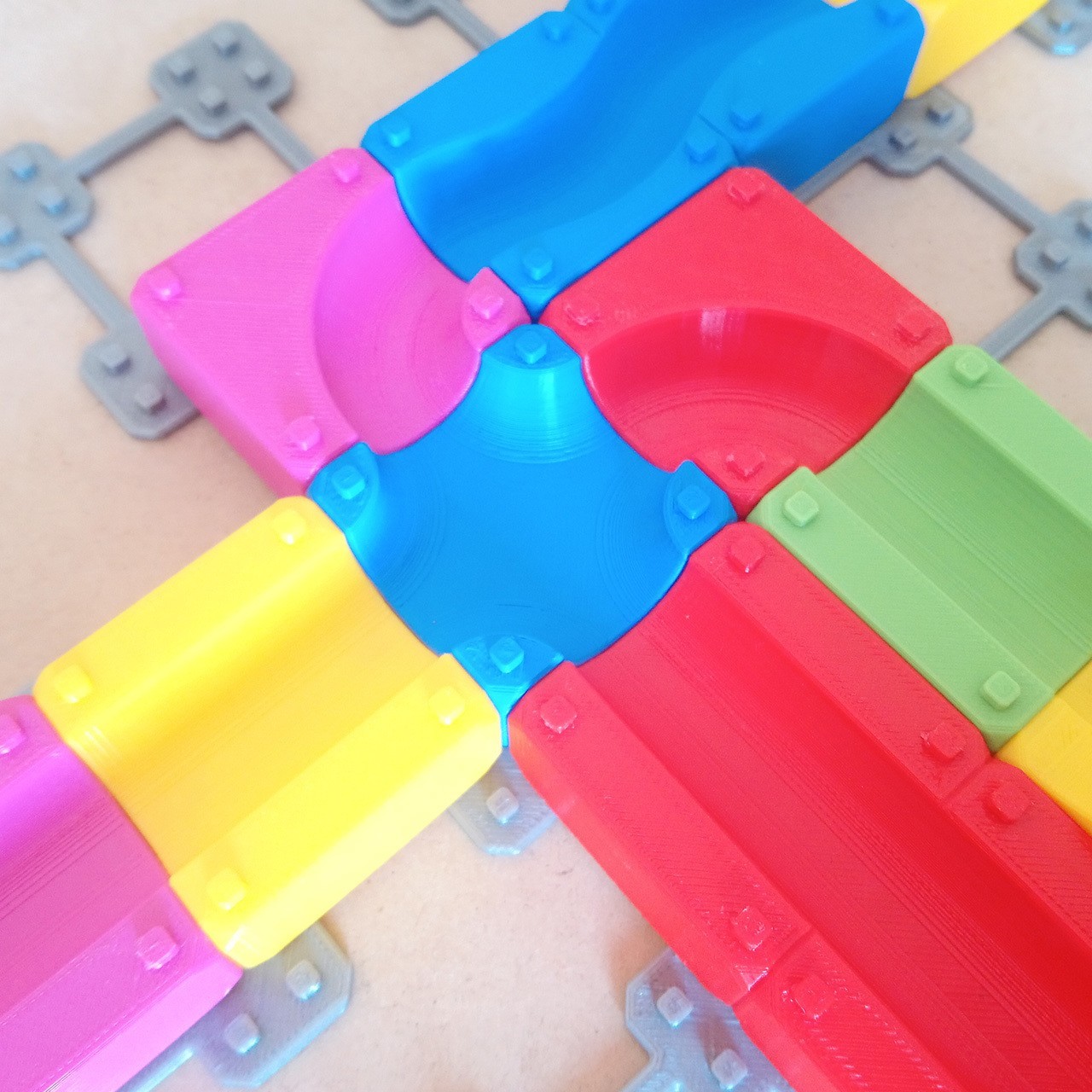 STL file Marble Run Blocks - Extension pack 🏃 ・3D print object to ...