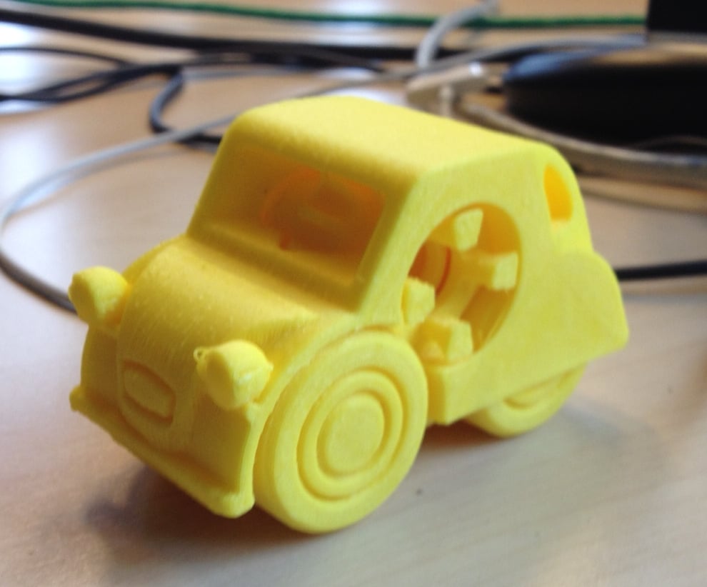 3D print Rubber Band Powered Car Collection III・Cults