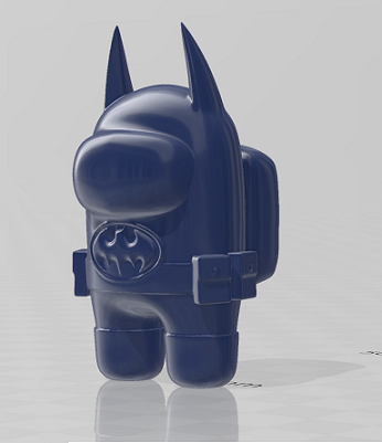 🎮 Among Us - Batman・Archivo STL Gratis para ・Cults