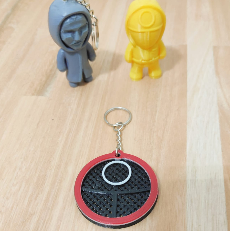 Squid game - keychain impreso en 3D・Cults