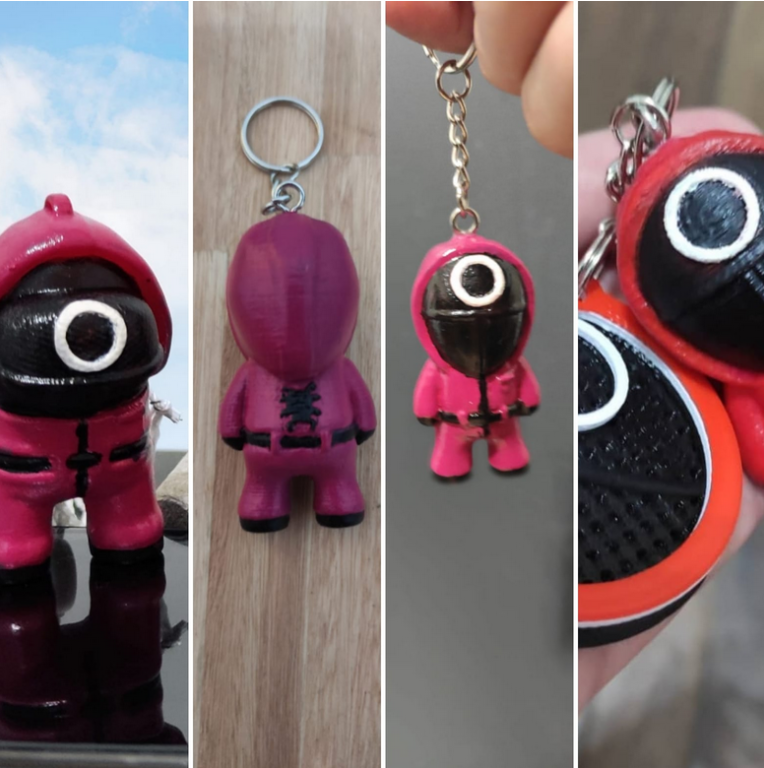 3D print Guards - SQUID GAME 4 stl・Cults