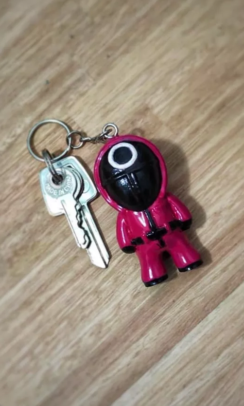 3D printable SQUID GAME KEYRING - soldiers・Cults