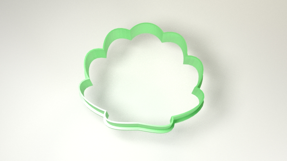 arquivo STL Cookie cutter / Cortante de gallettitas - Seashell / Concha ...