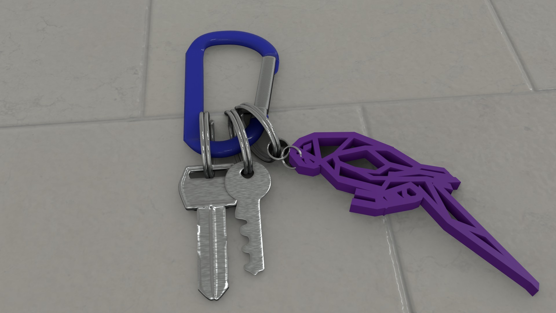 Free STL file Parrot low poly design 🦜 ・Object to download and to 3D ...