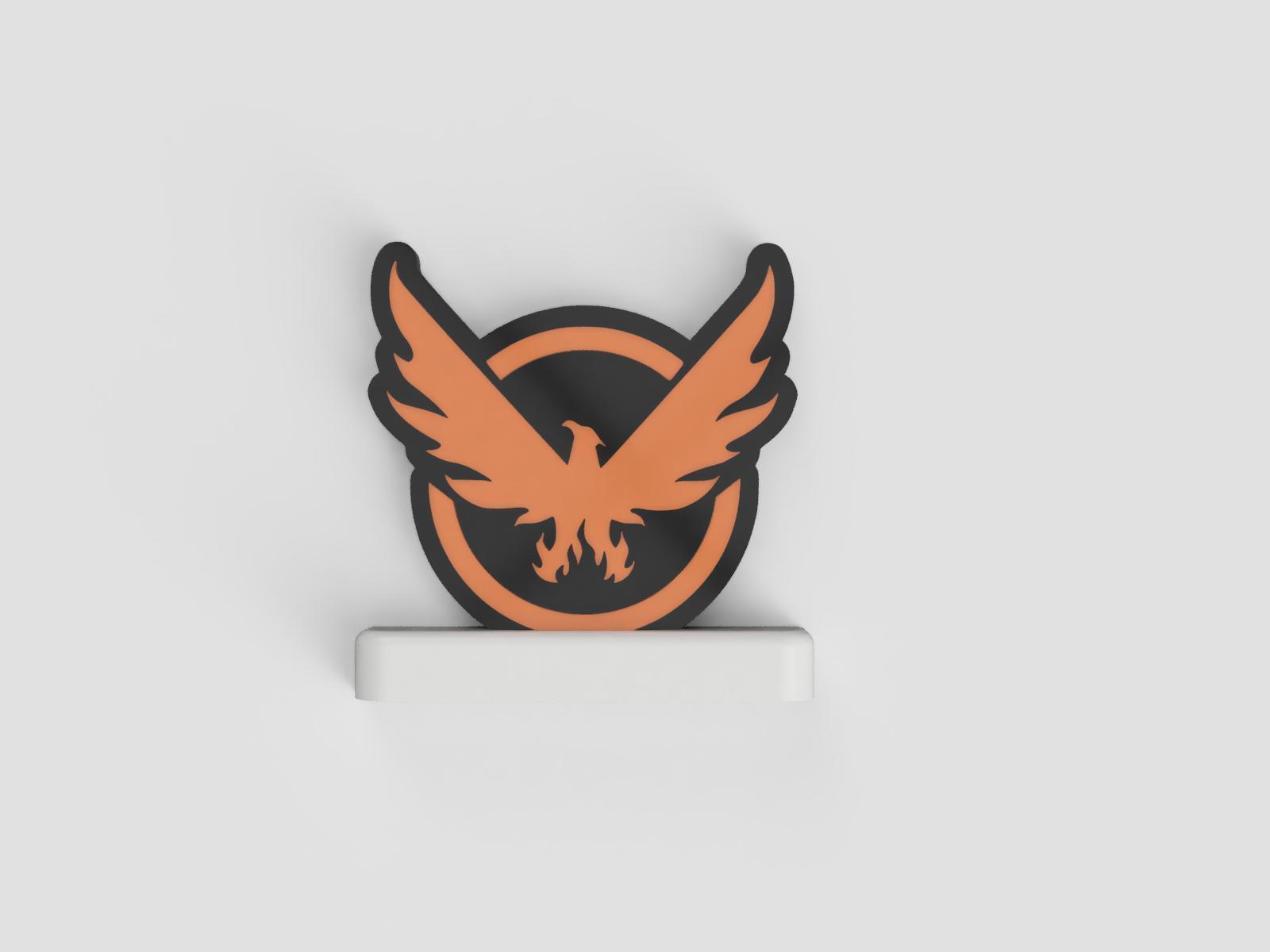 STL file The Division STAND LOGO 🎲 ・3D printable model to download・Cults