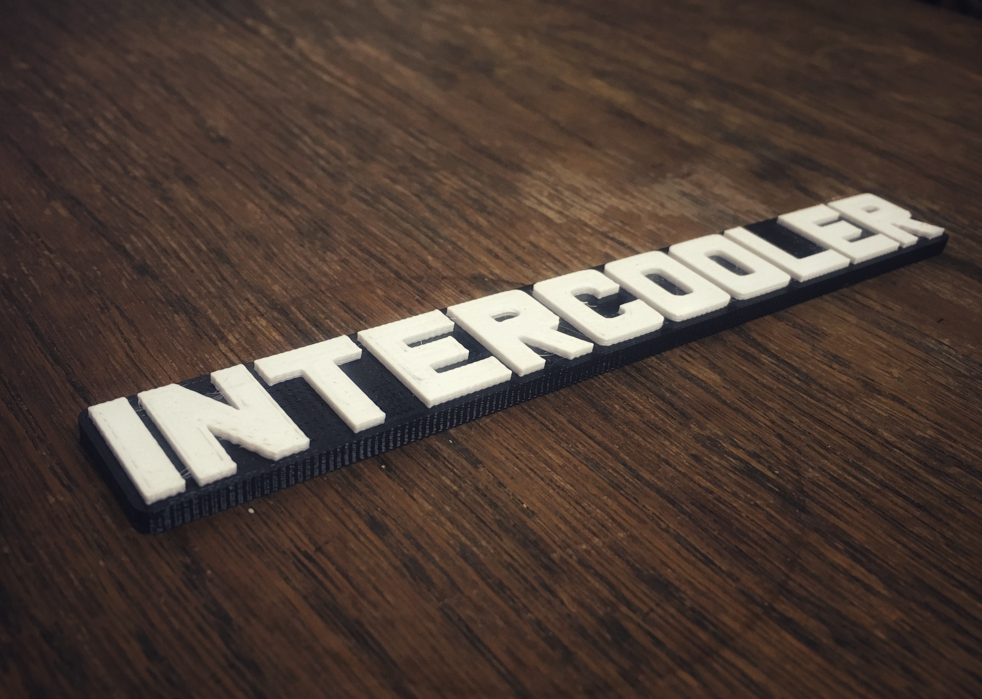 STL file INTERCOOLER logo 🚚・3D printer model to download・Cults