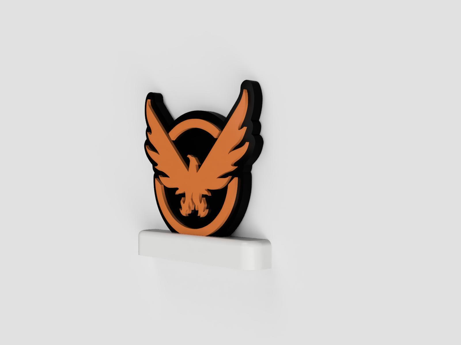 STL file The Division STAND LOGO 🎲 ・3D printable model to download・Cults