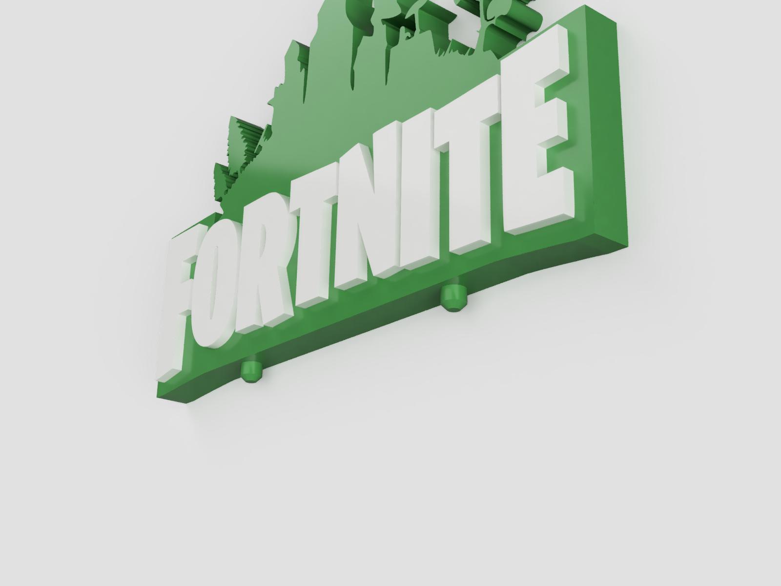 Fichier STL Logo du stand FORTNITE 🦸 ・Modèle pour imprimante 3D à ...