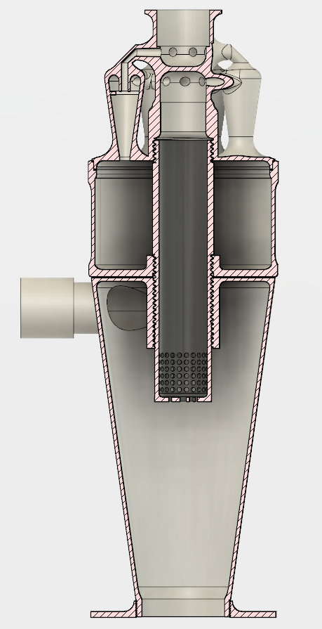 🌀 7 Head Multi Cyclone Chamber v2 (Compact Size Added)・ STL File for 3D ...