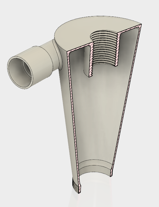 🌀 26 Head Multi Cyclone Chamber (Compact Size Added)・ STL File for 3D ...
