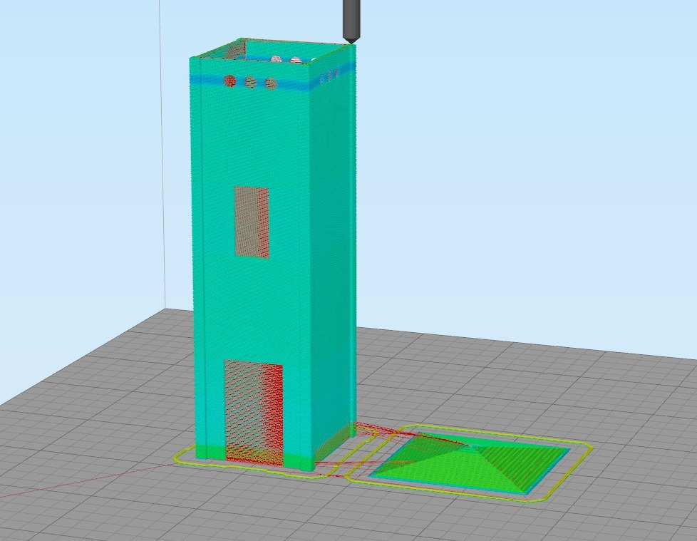 Free 3D file Cabina Enel 1/87 h0 🧞‍♂️・3D printer design to download・Cults